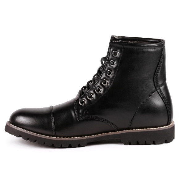 Metrocharm | Shoes | Metrocharm Mc3 Black Mens Lace Up Oxford Boot ...